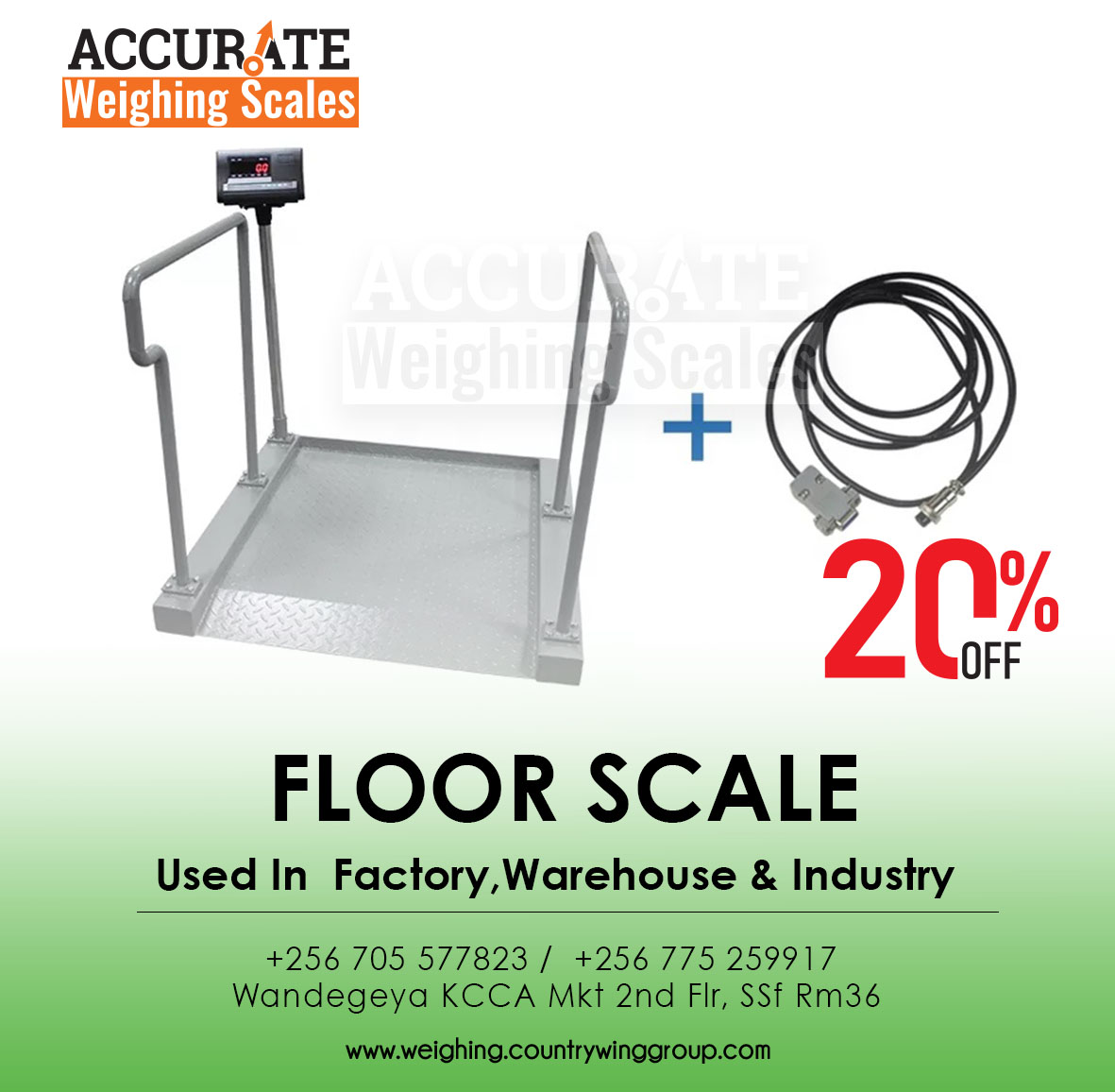 100% tare facility function platform scale - Accurate Weighing Scales ...